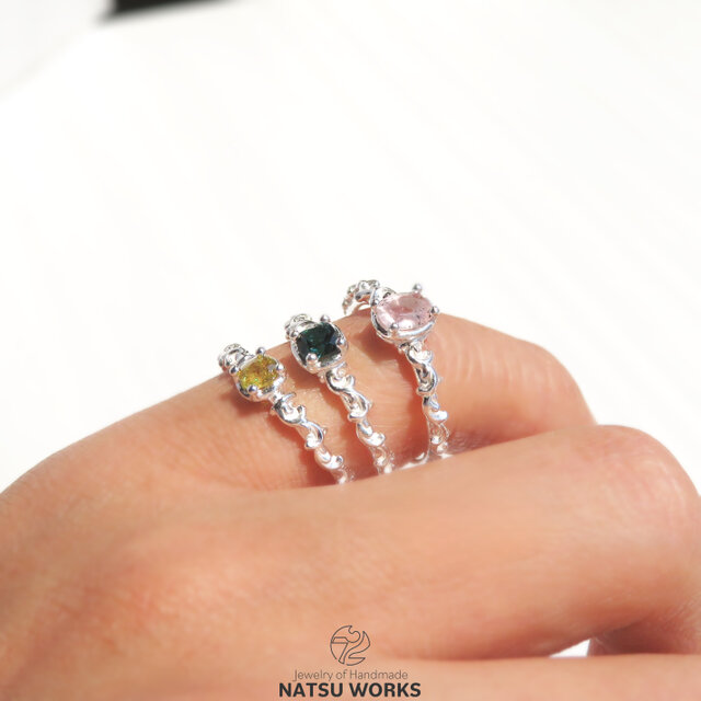 スフェーン リング / Gem and Botanical Sphene Ring | iichi 日々の暮らしを心地よくするハンドメイドやアンティークのマーケットプレイス
