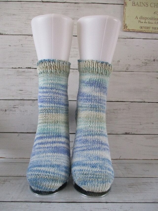 冷え取りソックス Schoeller+Stahl Fortissima Cotton Miami 102 | iichi 日々の暮らしを心地よくするハンドメイドやアンティークのマーケットプレイス