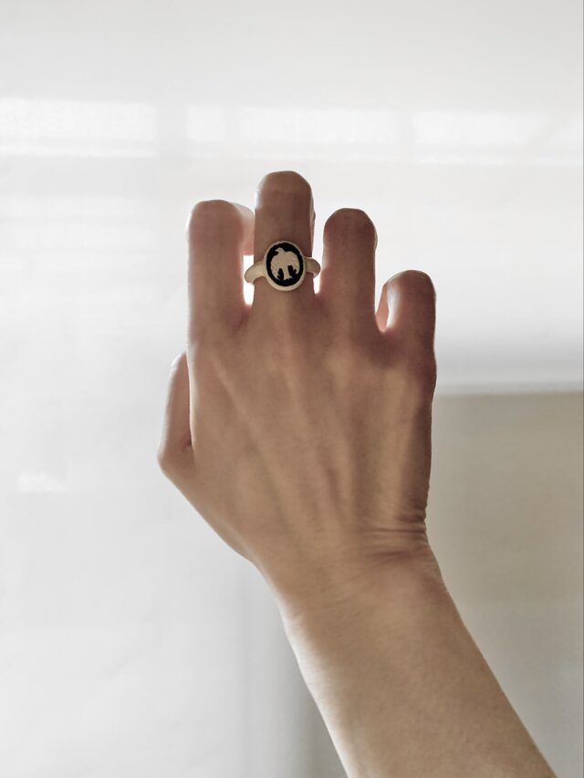 土の指環 | iichi 日々の暮らしを心地よくするハンドメイドやアンティークのマーケットプレイス