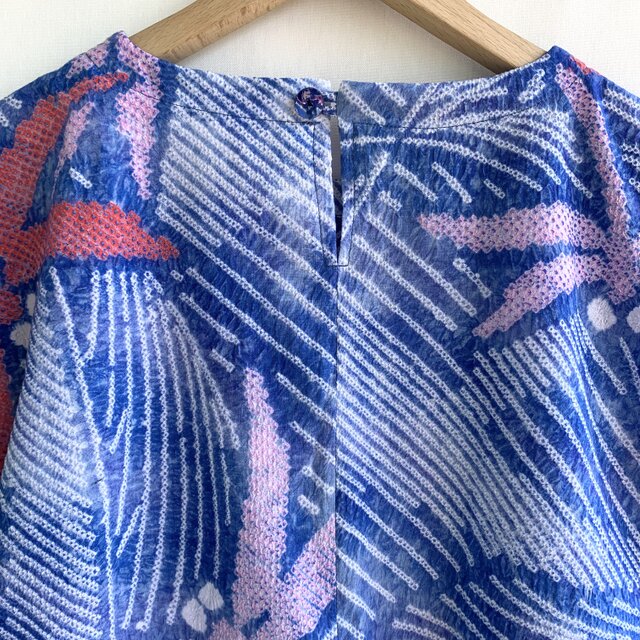 浴衣フリルブラウス | iichi 日々の暮らしを心地よくするハンドメイドやアンティークのマーケットプレイス
