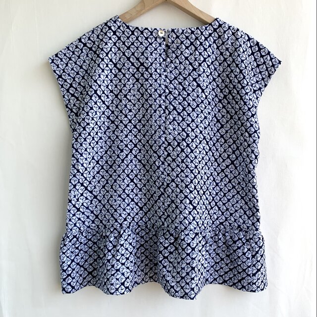 浴衣フリルブラウス | iichi 日々の暮らしを心地よくするハンドメイドやアンティークのマーケットプレイス