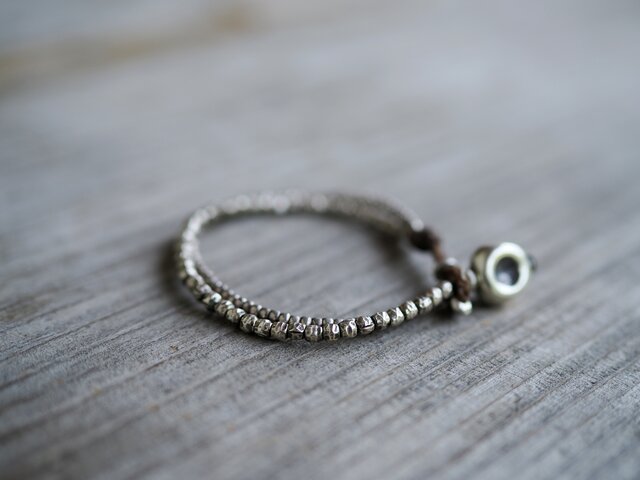 -Karensilver- double bracelet | iichi 日々の暮らしを心地よくするハンドメイドやアンティークのマーケットプレイス