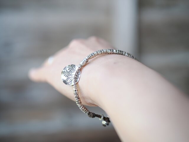 -Karensilver- bracelet | iichi 日々の暮らしを心地よくするハンドメイドやアンティークのマーケットプレイス