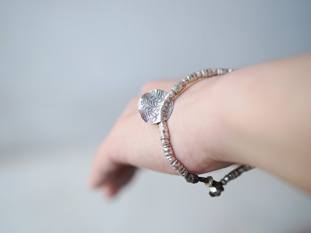 -Karensilver- bracelet | iichi 日々の暮らしを心地よくするハンドメイドやアンティークのマーケットプレイス