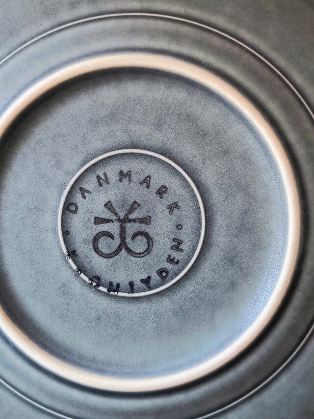 Jens.H.Quistgaard/イェンス.H.クイストゴー Azur/アズール 17cmプレート③ | iichi 日々の暮らしを心地よくするハンドメイドやアンティークのマーケットプレイス