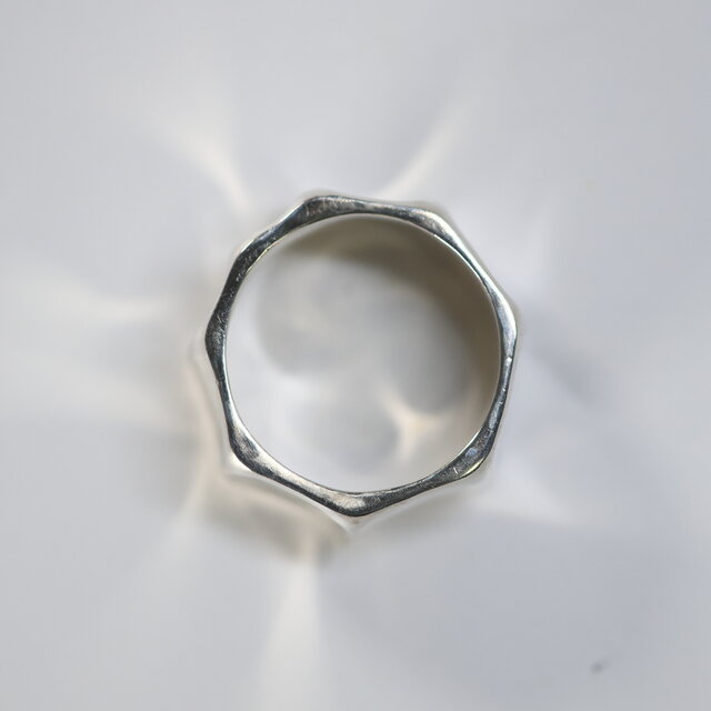 Polygon ring | iichi 日々の暮らしを心地よくするハンドメイドやアンティークのマーケットプレイス