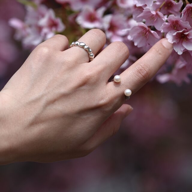 Bubble ring | iichi 日々の暮らしを心地よくするハンドメイドやアンティークのマーケットプレイス