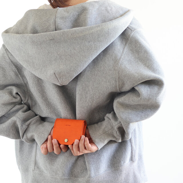 お札が折れない鍵が入るコンパクト財布 LF-031 マルゴー ×ヌメ革ツｰトン ミニ財布 レザーウォレット 小さい財布 軽い財布 | iichi 日々の暮らしを心地よくするハンドメイドや ...