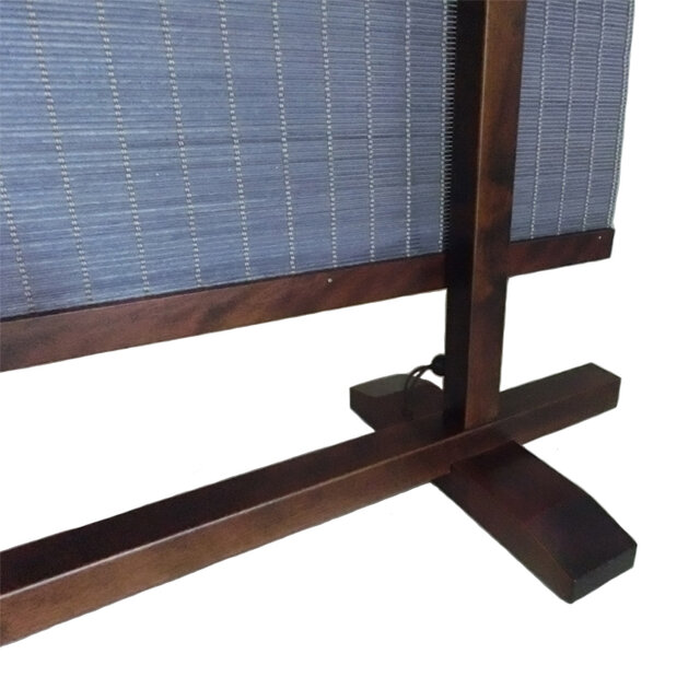 復刻 1台限定商品 簾衝立フィットパネル ブルー木簾 | iichi 日々の暮らしを心地よくするハンドメイドやアンティークのマーケットプレイス