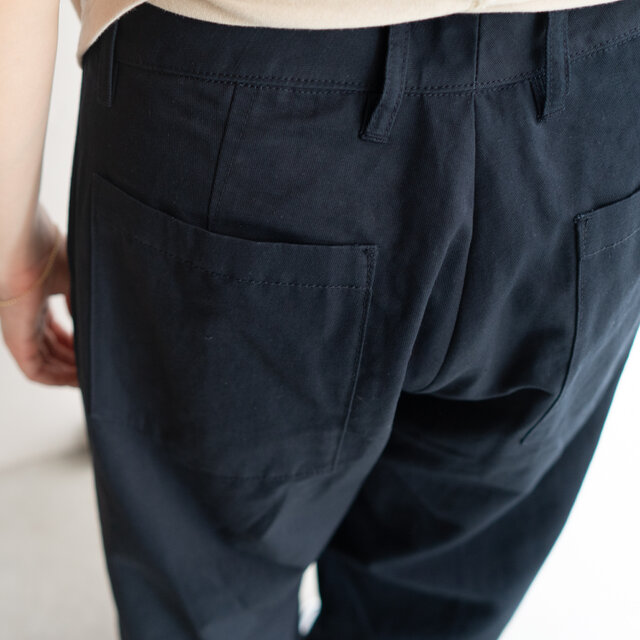 FRECKLE｜twill cotton linen/tack pants/phantom/size1.2(size2完売) | iichi 日々の暮らしを心地よくするハンドメイドや ...