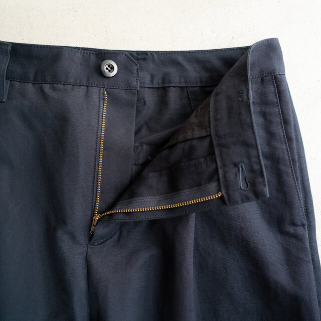 FRECKLE｜twill cotton linen/tack pants/phantom/size1.2(size2完売) | iichi 日々の暮らしを心地よくするハンドメイドや ...