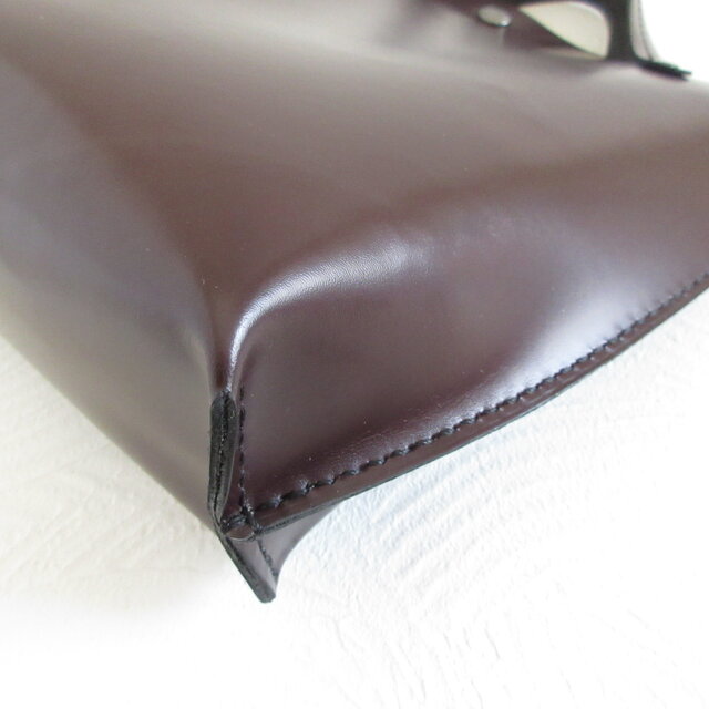 サックっと持てる♪《牛革》2WAYショルダーバッグ・ダークブラウン・クロムスムース・0158 | iichi 日々の暮らしを心地よくするハンドメイドやアンティークのマーケットプレイス