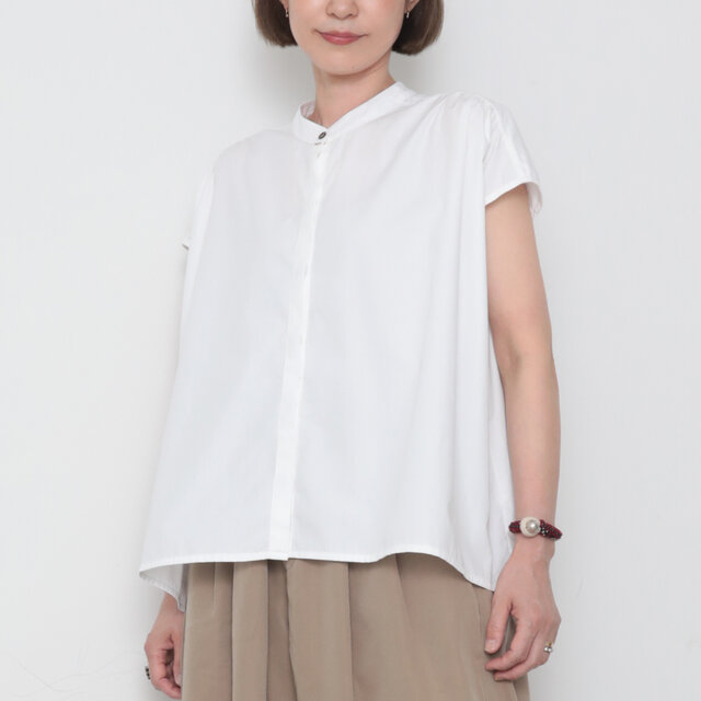 balloon blouse / white | iichi 日々の暮らしを心地よくするハンドメイドやアンティークのマーケットプレイス