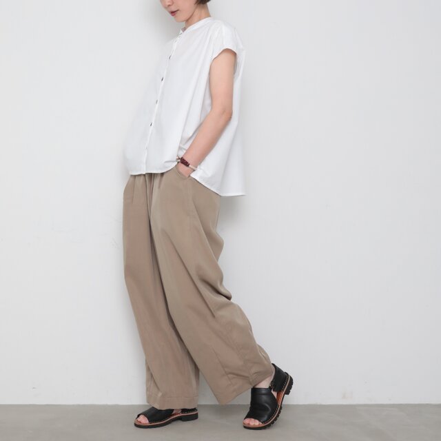 balloon blouse / white | iichi 日々の暮らしを心地よくするハンドメイドやアンティークのマーケットプレイス