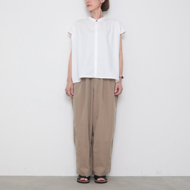 balloon blouse / white | iichi 日々の暮らしを心地よくするハンドメイドやアンティークのマーケットプレイス