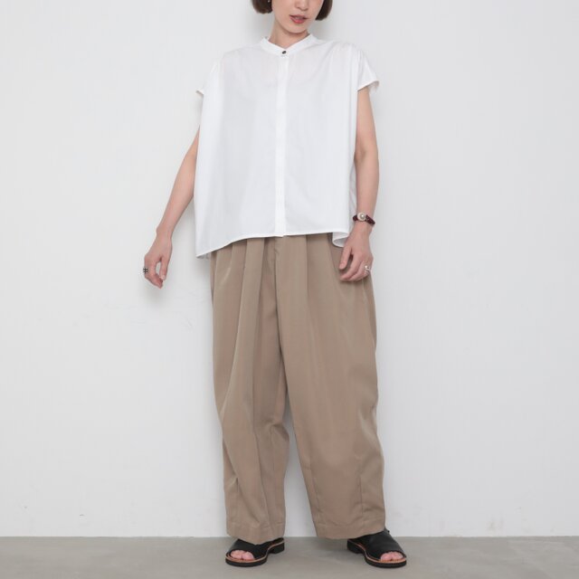 balloon blouse / white | iichi 日々の暮らしを心地よくするハンドメイドやアンティークのマーケットプレイス