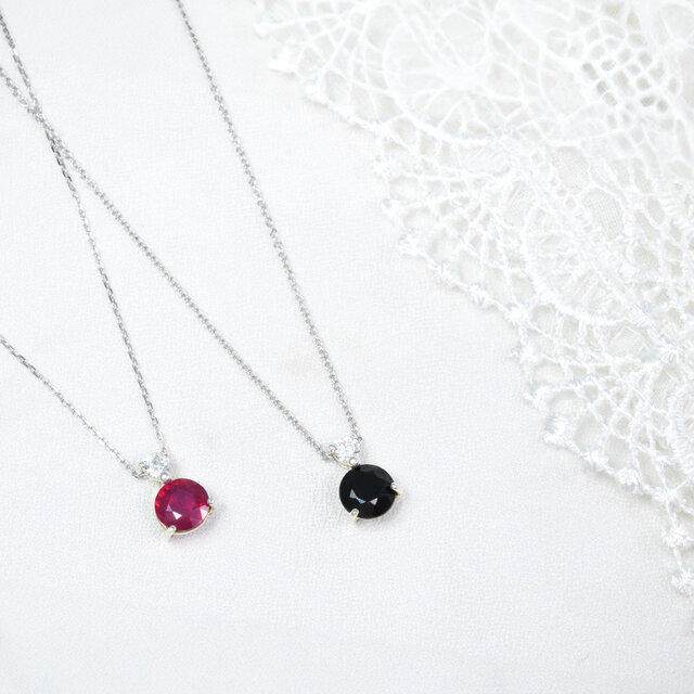 オニキス ネックレス ペンダント SV925 CI086CIBSN | iichi 日々の暮らしを心地よくするハンドメイドやアンティークのマーケットプレイス