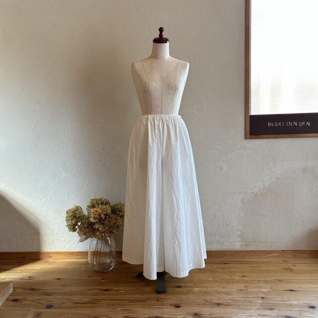 Pさまオーダー コットンナイロンヘリンボーン 「オフホワイト」70cm丈 | iichi 日々の暮らしを心地よくするハンドメイドやアンティークのマーケットプレイス