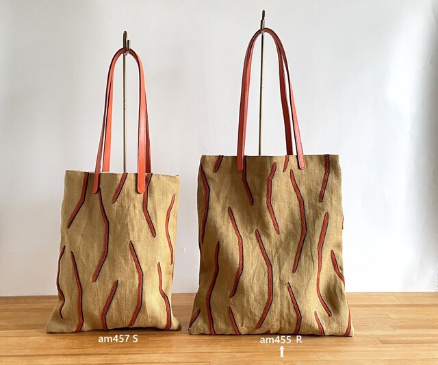 am455 シエーナバッグ オレンジ Regular | iichi 日々の暮らしを心地よくするハンドメイドやアンティークのマーケットプレイス