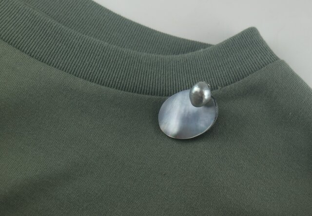 白蝶貝とバロックシルバー真珠 | iichi 日々の暮らしを心地よくするハンドメイドやアンティークのマーケットプレイス