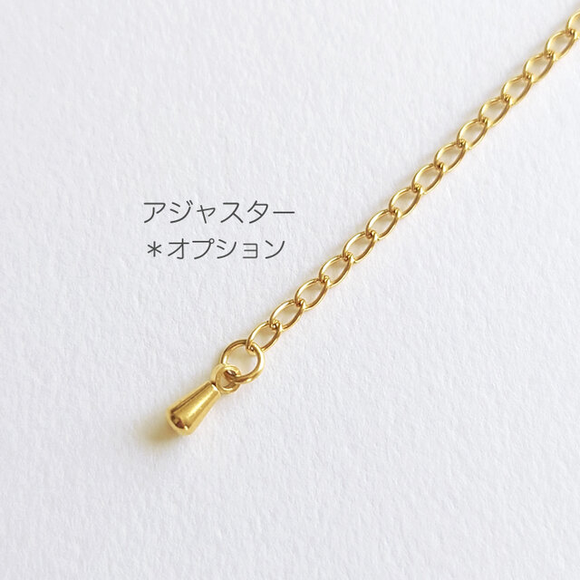 クリア＊サージカルステンレス ガラスネックレス | iichi 日々の暮らしを心地よくするハンドメイドやアンティークのマーケットプレイス