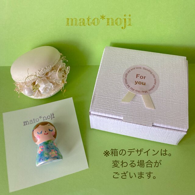 mato*noji初 7つの「オシャレちゃんブローチ」その⑦ | iichi 日々の暮らしを心地よくするハンドメイドやアンティークのマーケットプレイス