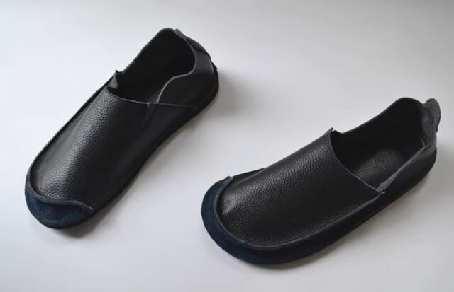 【受注製作】レザーシューズ シンプル 軽めのフットワーク 手製牛革 SL9314 | iichi 日々の暮らしを心地よくするハンドメイドやアンティークのマーケットプレイス