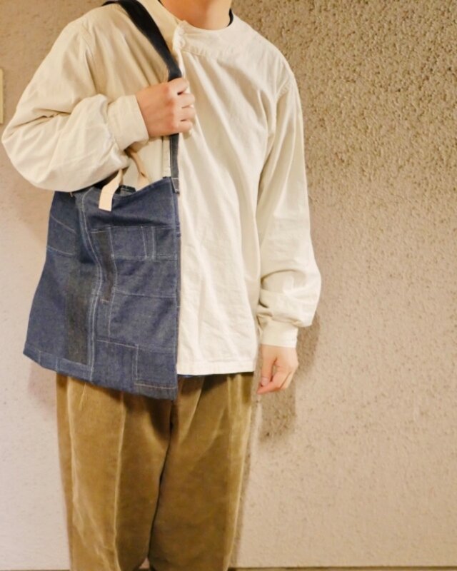 DENIMPOJAGIBAG iwaseyuka-paint | iichi 日々の暮らしを心地よくするハンドメイドやアンティークのマーケットプレイス