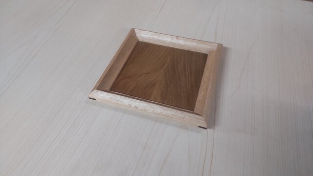 トレイ チーク×ナラ SSサイズ | iichi 日々の暮らしを心地よくするハンドメイドやアンティークのマーケットプレイス