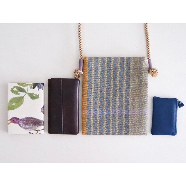 pocket-bag -orange pink- | iichi 日々の暮らしを心地よくするハンドメイドやアンティークのマーケットプレイス