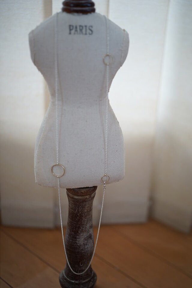 【chain】silver925 chain longnecklace | iichi 日々の暮らしを心地よくするハンドメイドやアンティークのマーケットプレイス