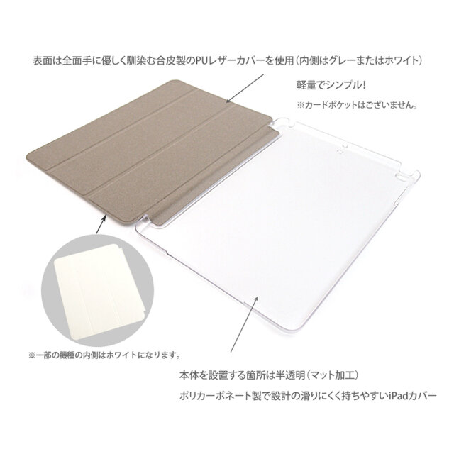手帳型 iPadケース 【バックカバー：ハードタイプ】片面印刷/カメラ穴有【ほのぼのにゃんことにゃんこのしっぽ（ひまわり）】 | iichi 日々の暮らしを心地よくするハンドメイドや ...
