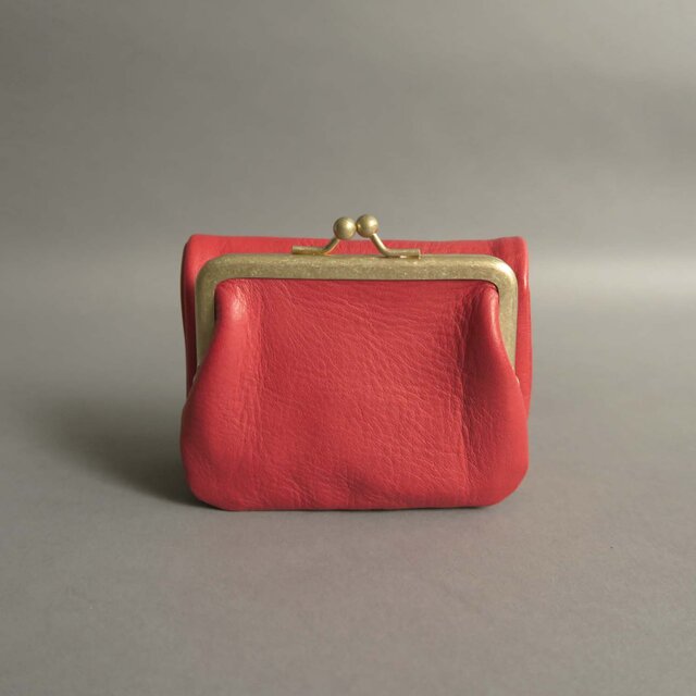 compact gama wallet (rouge) | iichi 日々の暮らしを心地よくするハンドメイドやアンティークのマーケットプレイス