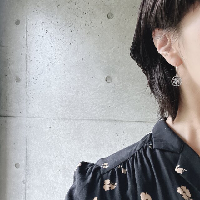 PA377-【 AVON 】エイボン・ヴィンテージピアス Sterling Silver 925 Snowflake | iichi 日々の暮らしを心地よくするハンドメイドやアンティークの ...