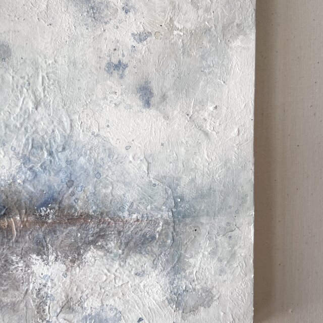 原画 『monsoon, blue.』 | iichi 日々の暮らしを心地よくするハンドメイドやアンティークのマーケットプレイス