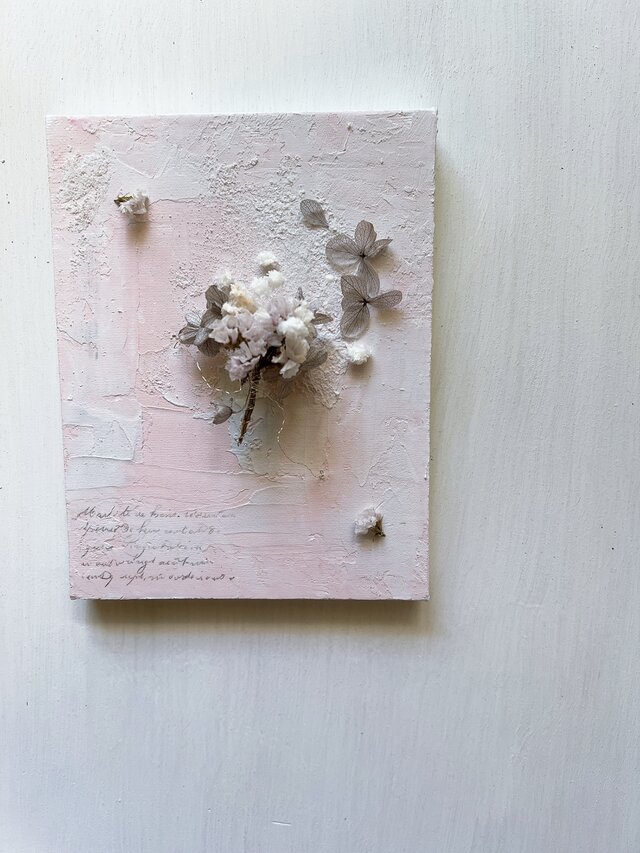 「fuwari」フラワーアート | iichi 日々の暮らしを心地よくするハンドメイドやアンティークのマーケットプレイス