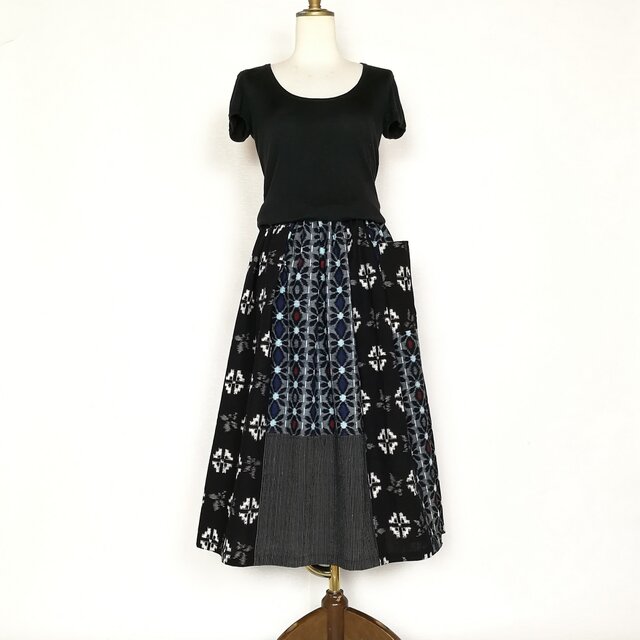 木綿スカート | iichi 日々の暮らしを心地よくするハンドメイドやアンティークのマーケットプレイス