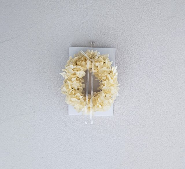 mini canvas wreath （lemon） | iichi 日々の暮らしを心地よくするハンドメイドやアンティークのマーケットプレイス