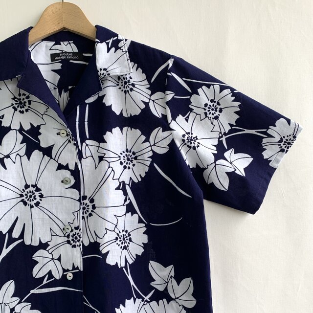 浴衣アロハシャツ MLサイズ | iichi 日々の暮らしを心地よくするハンドメイドやアンティークのマーケットプレイス