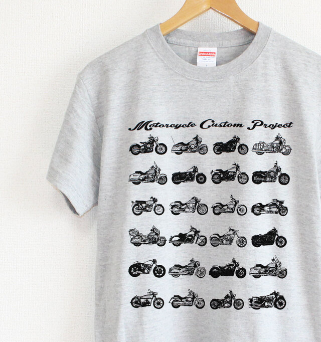 アメリカンモーターサイクル メンズタイプ（gray） | iichi 日々の暮らしを心地よくするハンドメイドやアンティークのマーケットプレイス