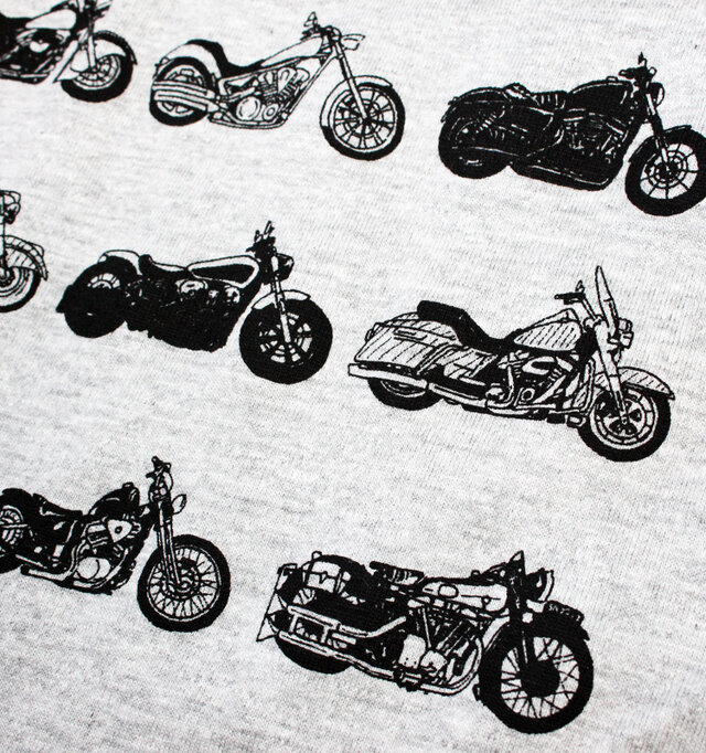 アメリカンモーターサイクル メンズタイプ（gray） | iichi 日々の暮らしを心地よくするハンドメイドやアンティークのマーケットプレイス
