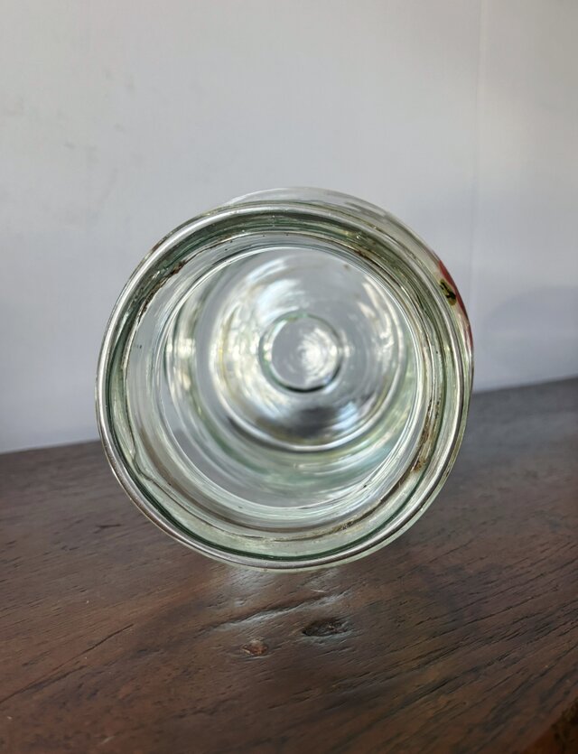 ファーマシー ポット ガラス 花器 花瓶 h25.8cm フランス アンティーク 0502298 | iichi 日々の暮らしを心地よくするハンドメイドやアンティークのマーケットプレイス