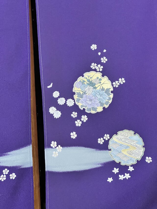 着物リメイク暖簾ーのれん横〜103–丈〜137! | iichi 日々の暮らしを心地よくするハンドメイドやアンティークのマーケットプレイス