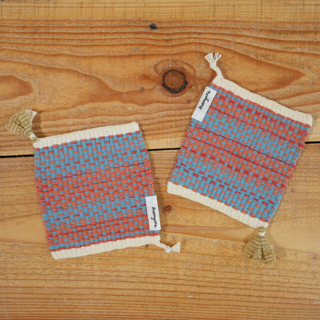 teori coaster・1 手織り コースター 1piece | iichi 日々の暮らしを心地よくするハンドメイドやアンティークのマーケットプレイス