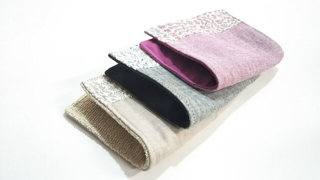 袋ハーフハンカチ SleepingRose 3枚組 | iichi 日々の暮らしを心地よくするハンドメイドやアンティークのマーケットプレイス