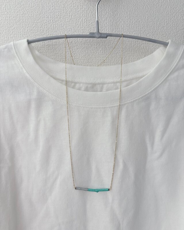 [coil] necklace-S | iichi 日々の暮らしを心地よくするハンドメイドやアンティークのマーケットプレイス