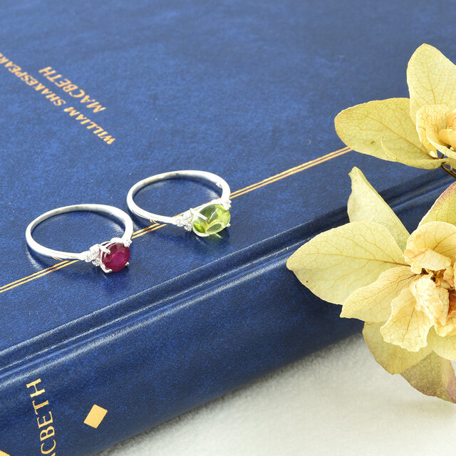 ペリドット リング SV925 CJ094CIBSN | iichi 日々の暮らしを心地よくするハンドメイドやアンティークのマーケットプレイス