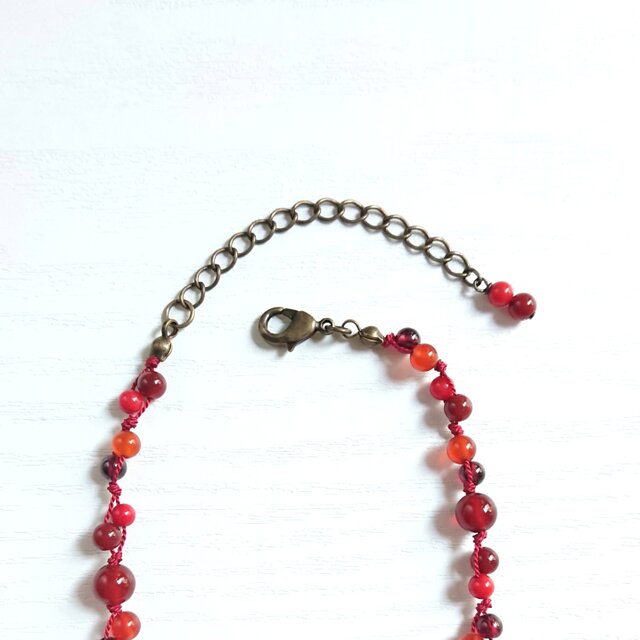 赤い実 ショート Y-2077 | iichi 日々の暮らしを心地よくするハンドメイドやアンティークのマーケットプレイス