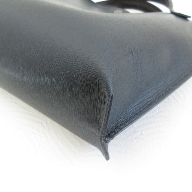 新サイズ♪《牛革》底マチワイド・ショートハンドル・ミニトート・ダークネイビー・ヘアライン加工・0608 | iichi 日々の暮らしを心地よくするハンドメイドやアンティークのマーケットプレイス