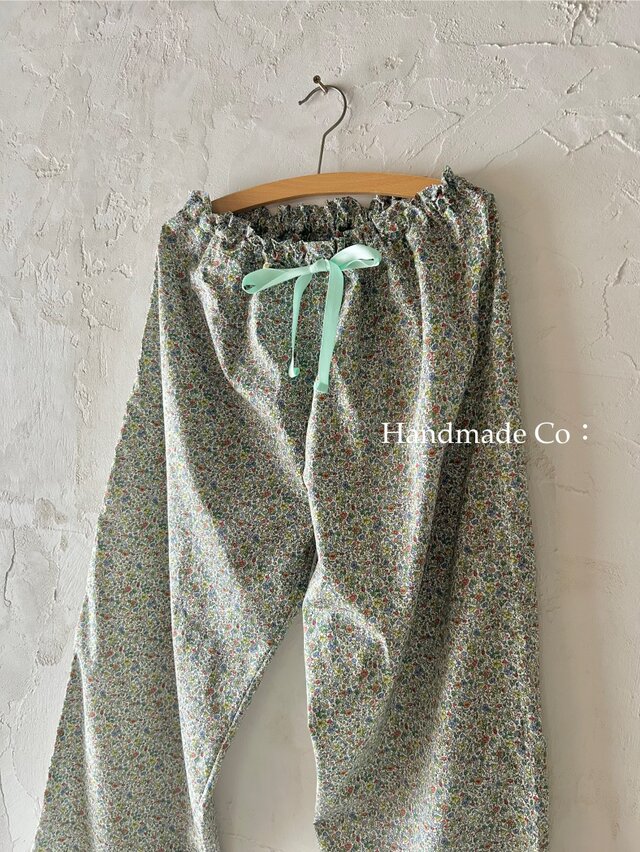 good price 夏パジャマズボン : : conton | iichi 日々の暮らしを心地よくするハンドメイドやアンティークのマーケットプレイス